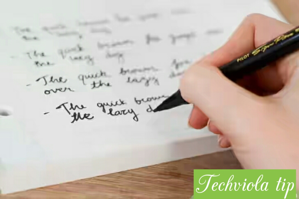 How To Use Your Own Handwriting As A Font On Android TechViola